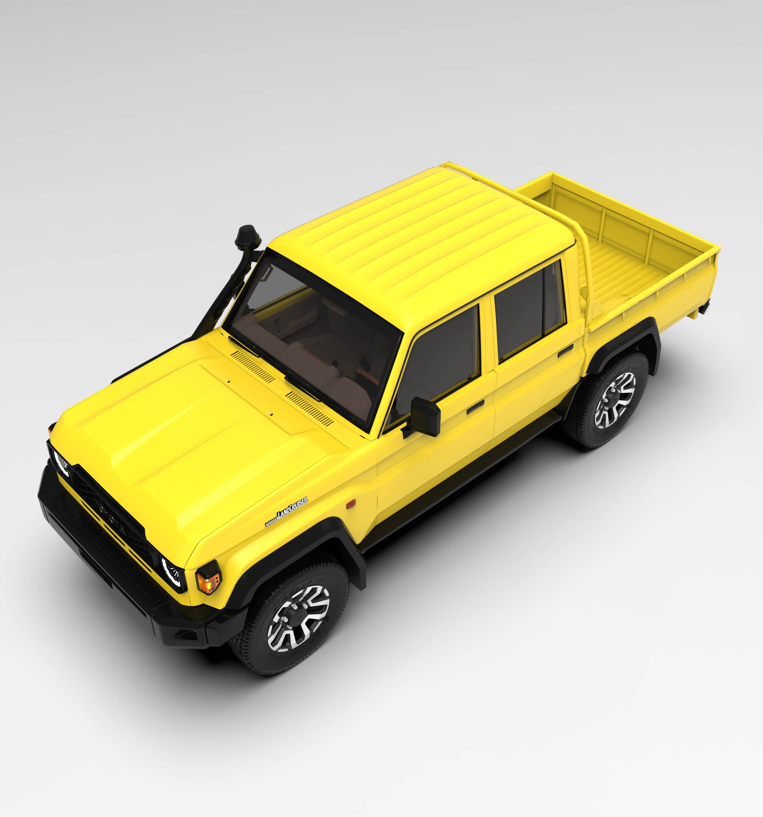Toyota Land Cruiser J79 Double Cab 2024 - 3D Model by DigitalArt3d
