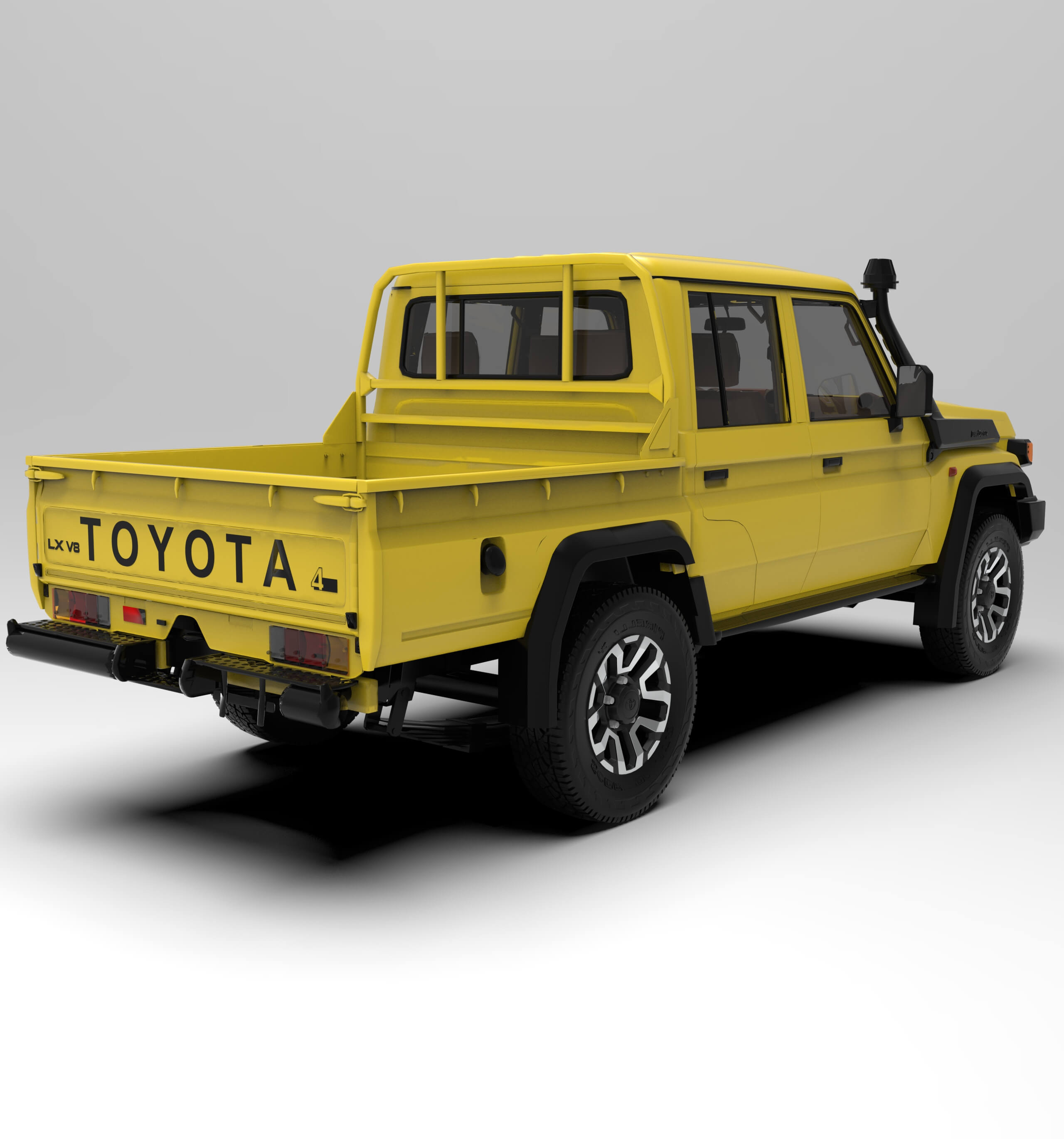 Toyota Land Cruiser J79 Double Cab 2024 - 3D Model by DigitalArt3d