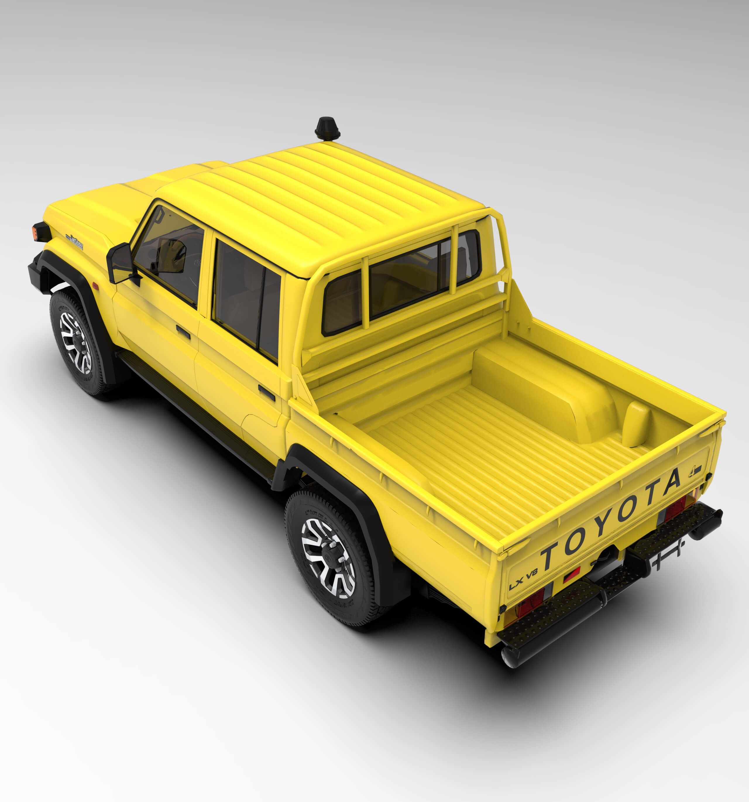 Toyota Land Cruiser J79 Double Cab 2024 - 3D Model by DigitalArt3d