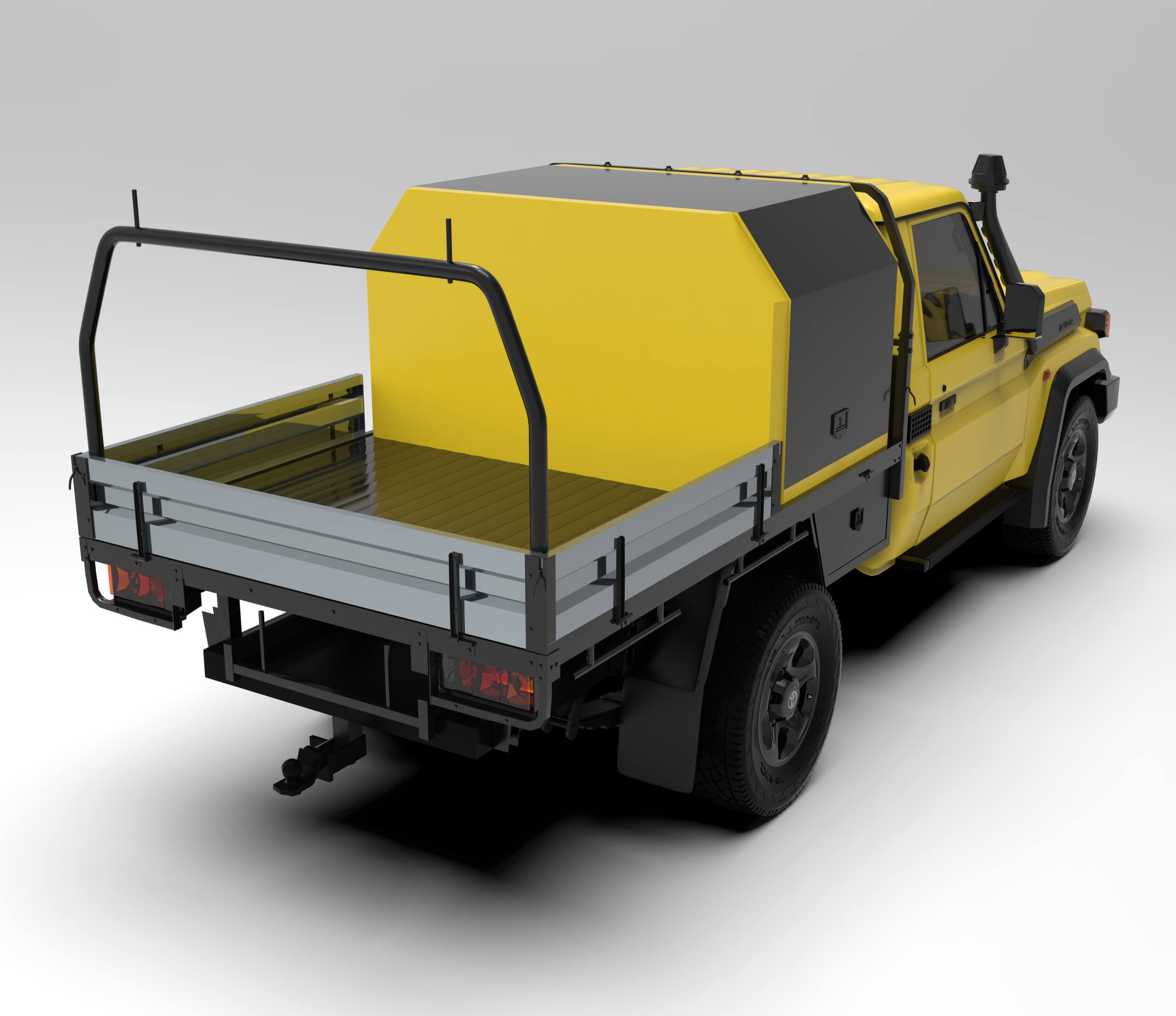 Toyota Land Cruiser J79 Single Cab 2024 - 3D Model by DigitalArt3d