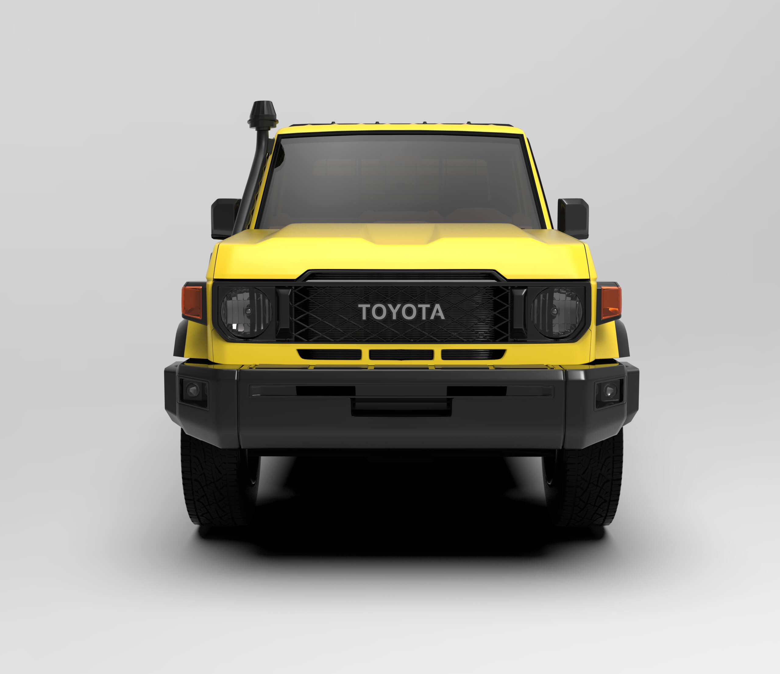Toyota Land Cruiser J79 Single Cab 2024 - 3D Model by DigitalArt3d