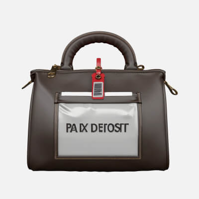 3D Leather Bank Deposit Bag Tamper-Evident Security Features by ...