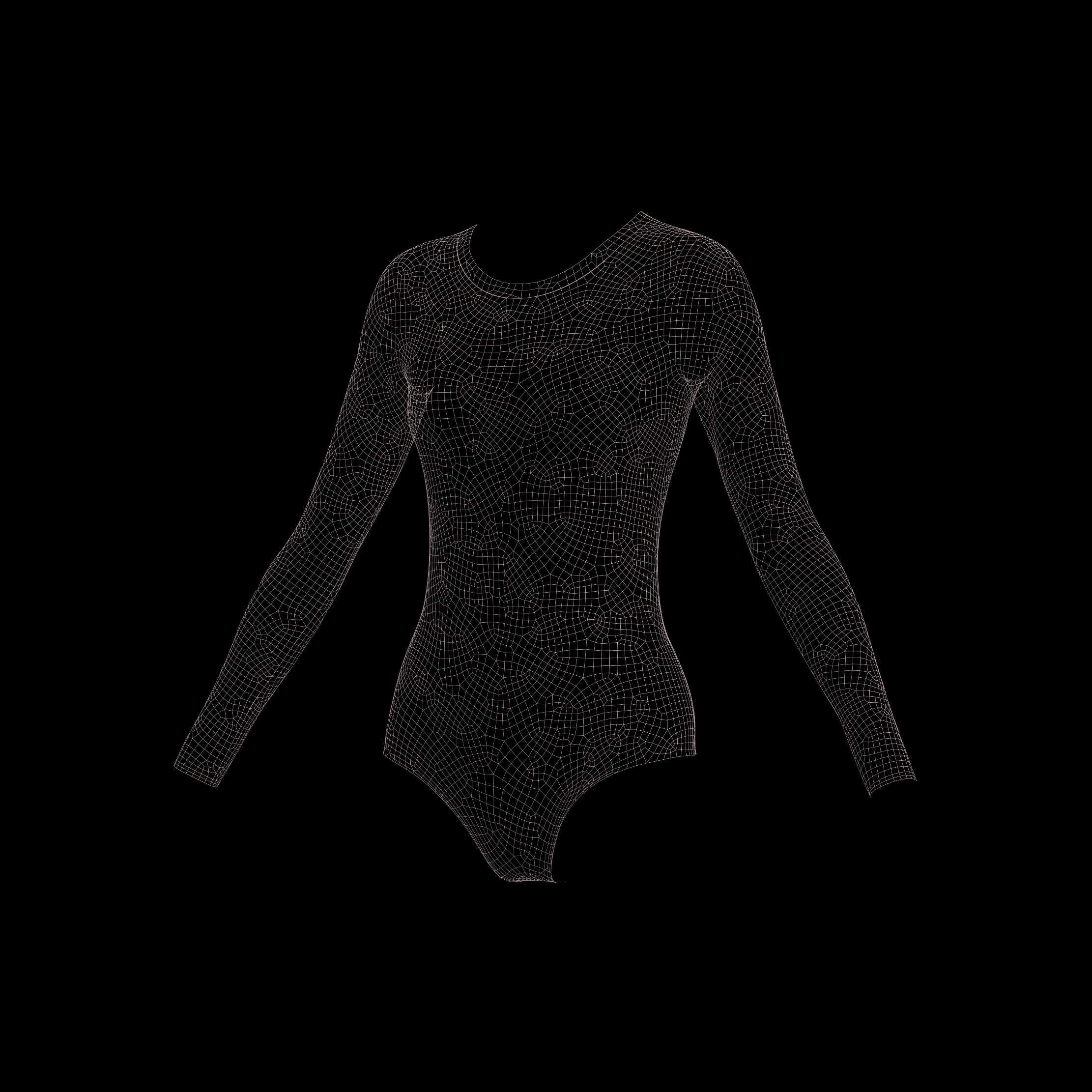 Bodysuit Clo3D Marvelous Designer 3D Clothing Model by DigitalFashion
