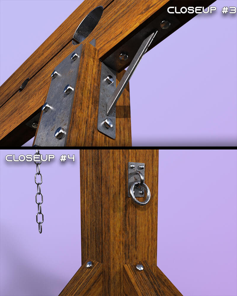 Pillory BDSM Device (3D Prop With 4K Maps) - Daz Content by Digitalpimp69