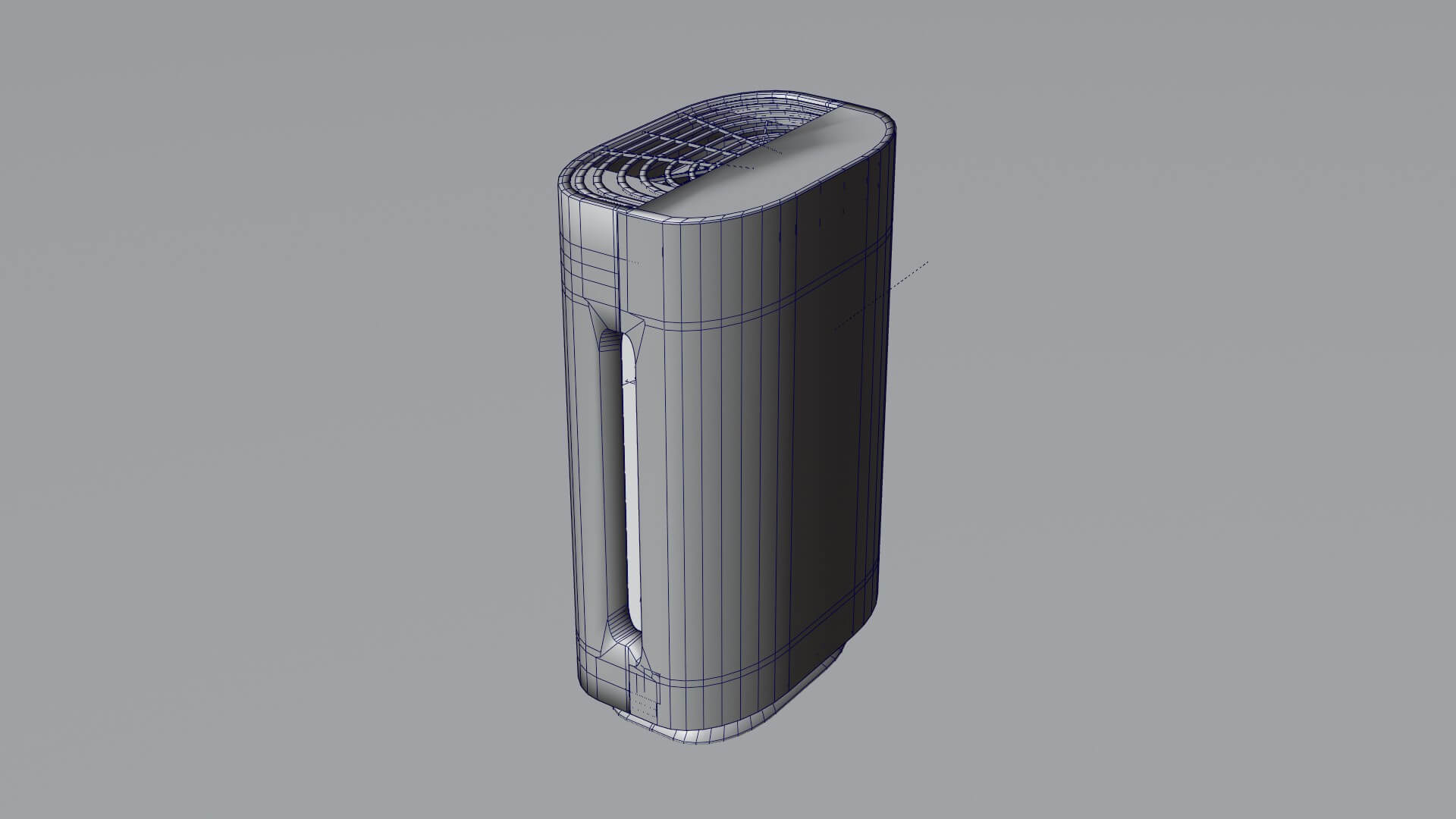 Air Purifier Pro - 3D Model by dikatama