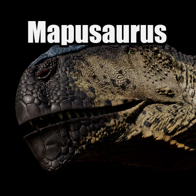 Mapusaurus Game Ready Model by DinoDude82