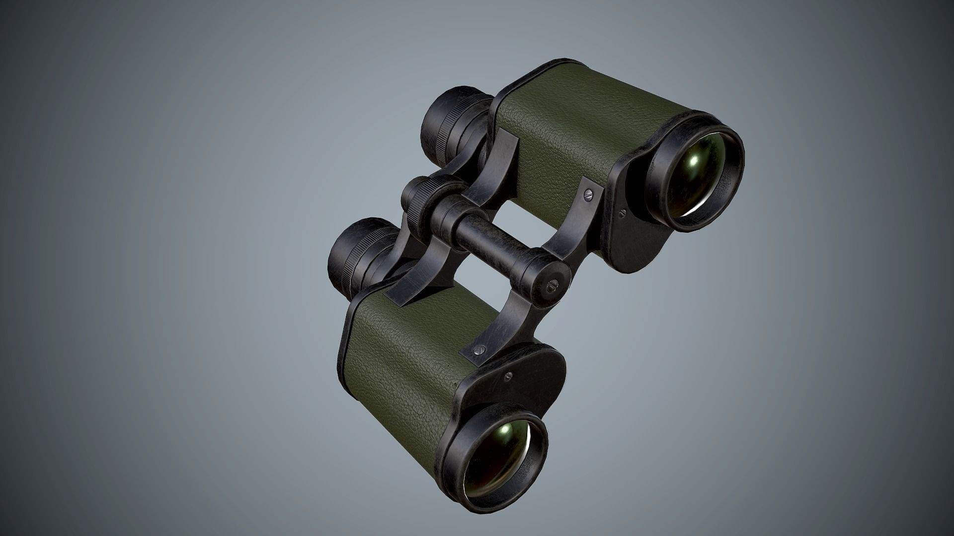 Binoculars - 3D Model by diolator