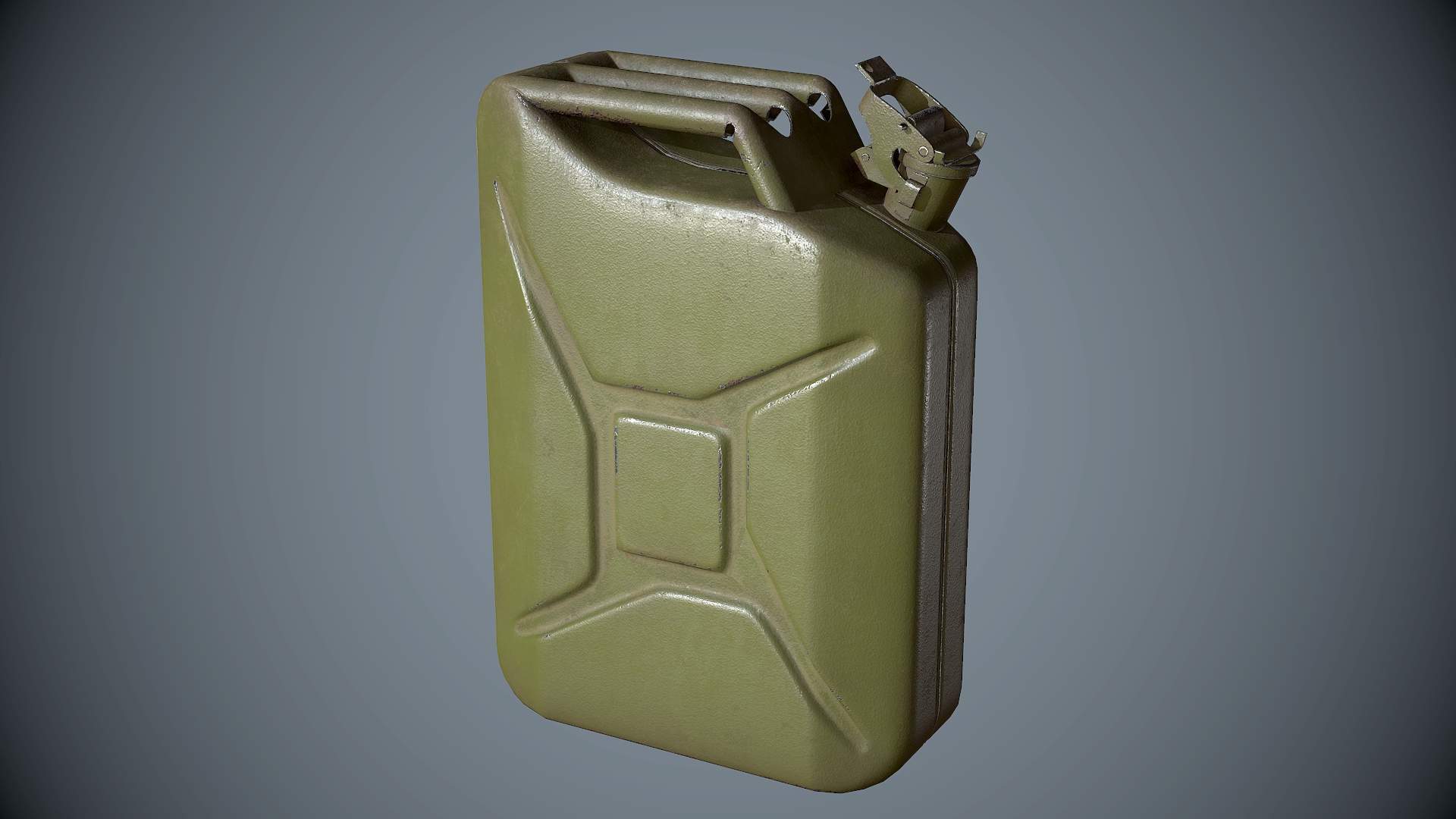 20L Jerrycan - 3D Model by diolator