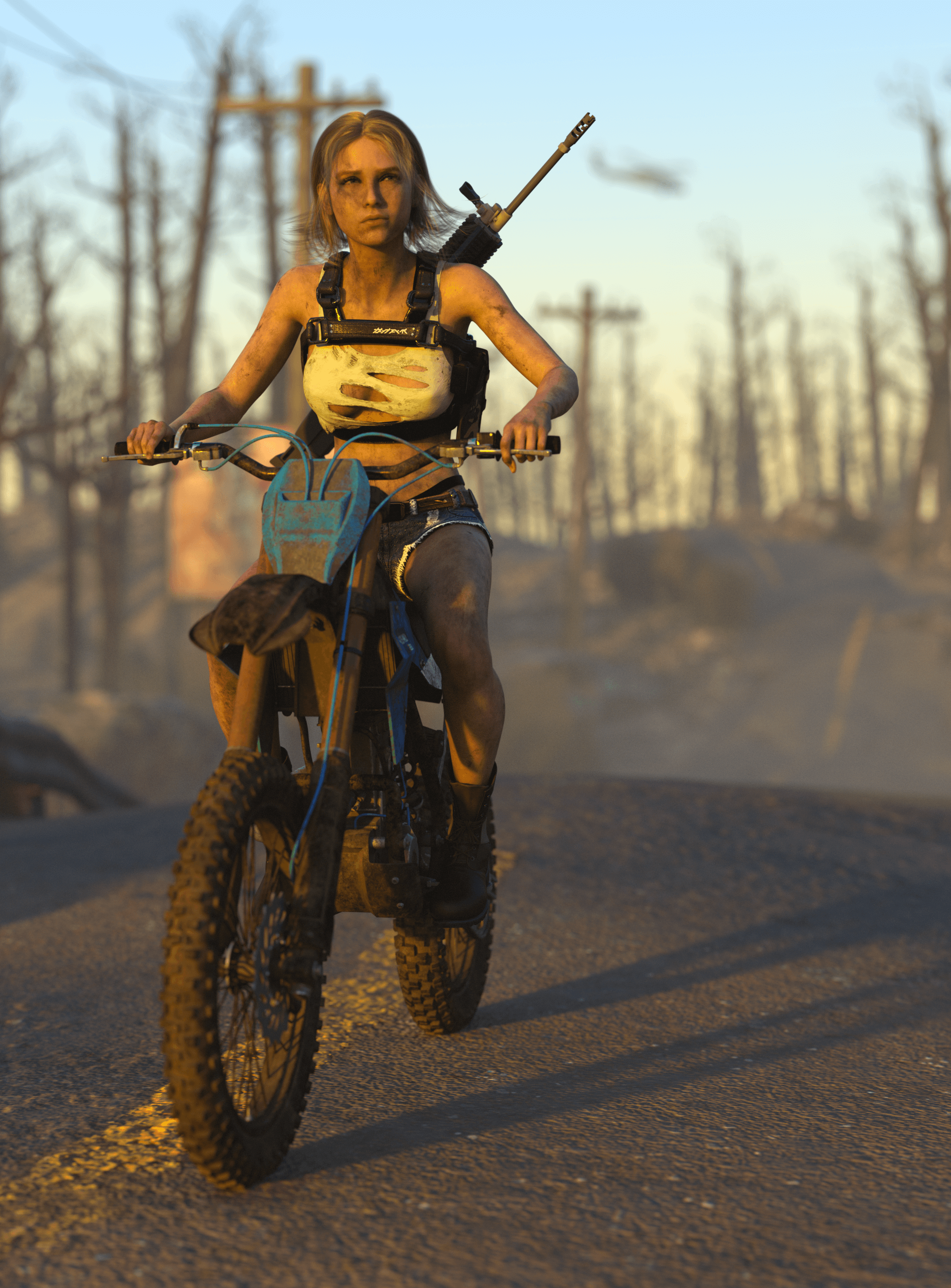 Cry Fall 18 3D Render, Digital Art by dirtrider00