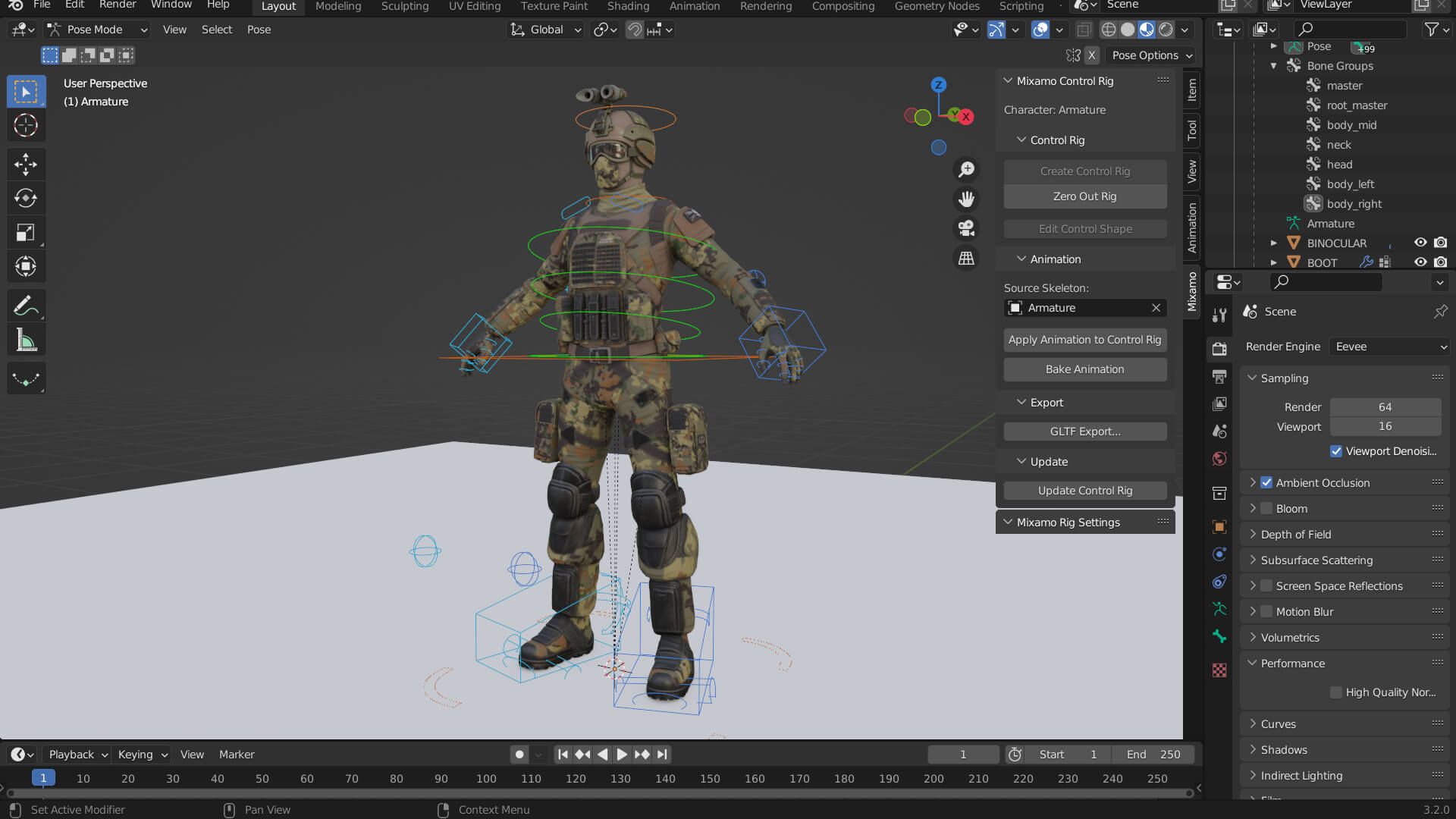Army Suit - Male 3D Model by dmcrew