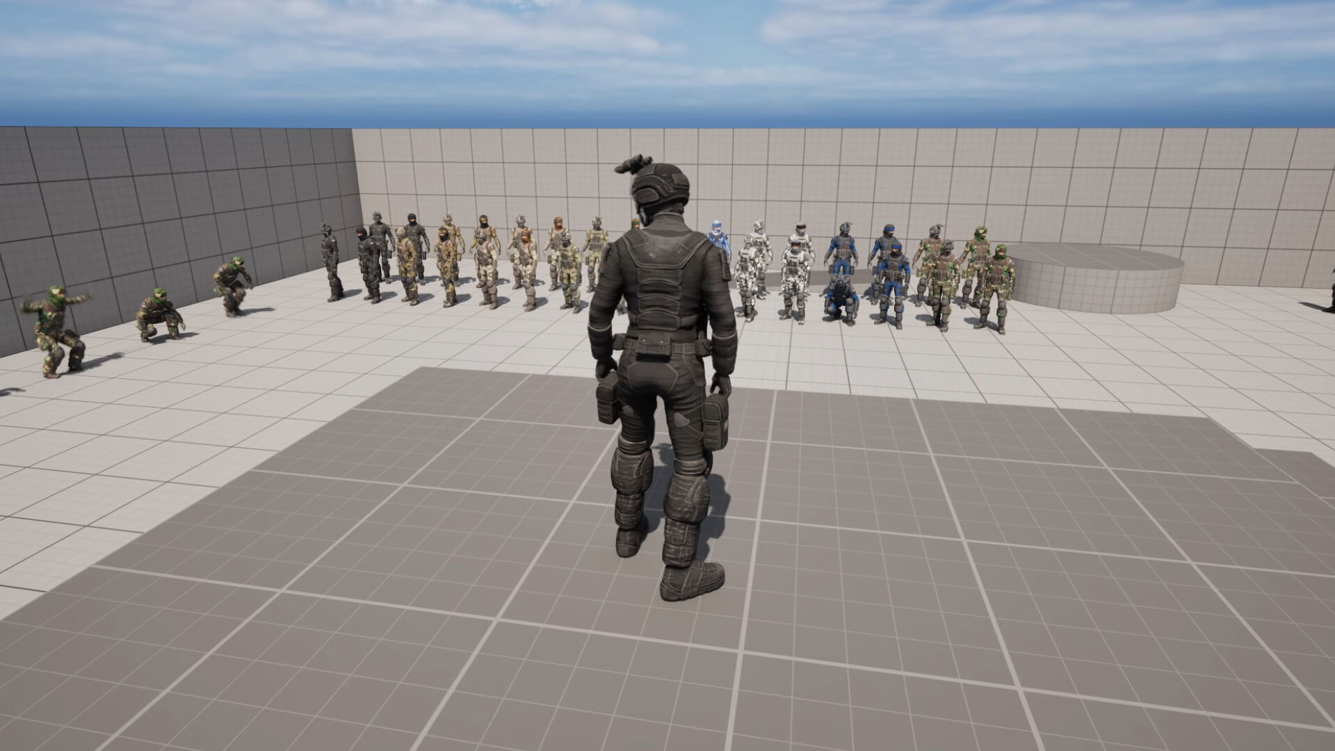 Army Suit - Male 3D Model by dmcrew