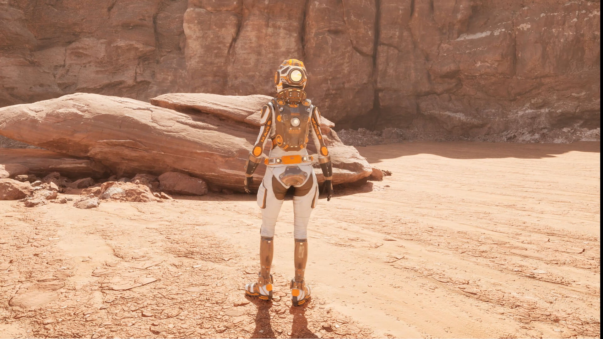 Mars Suit - Female 3D Model by dmcrew