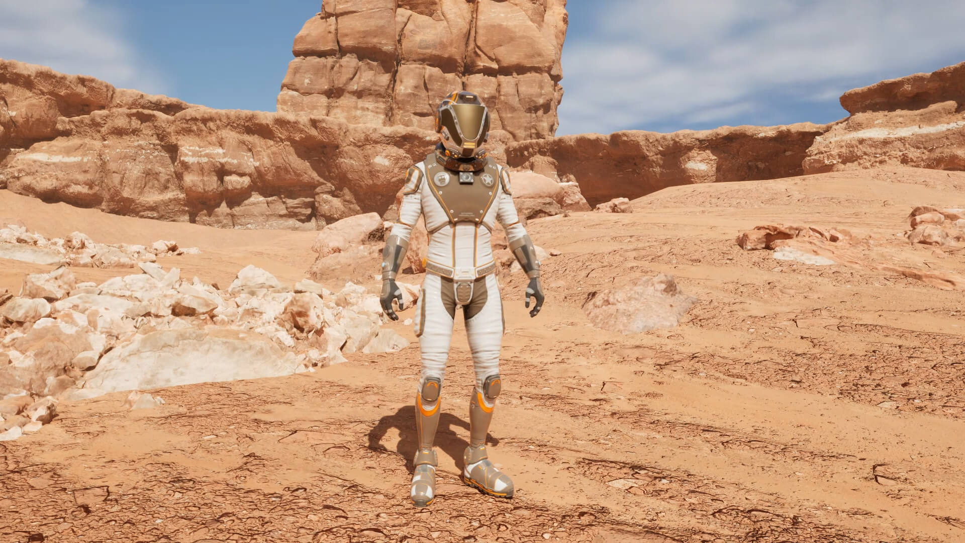 Mars Suit - Male 3D Model by dmcrew