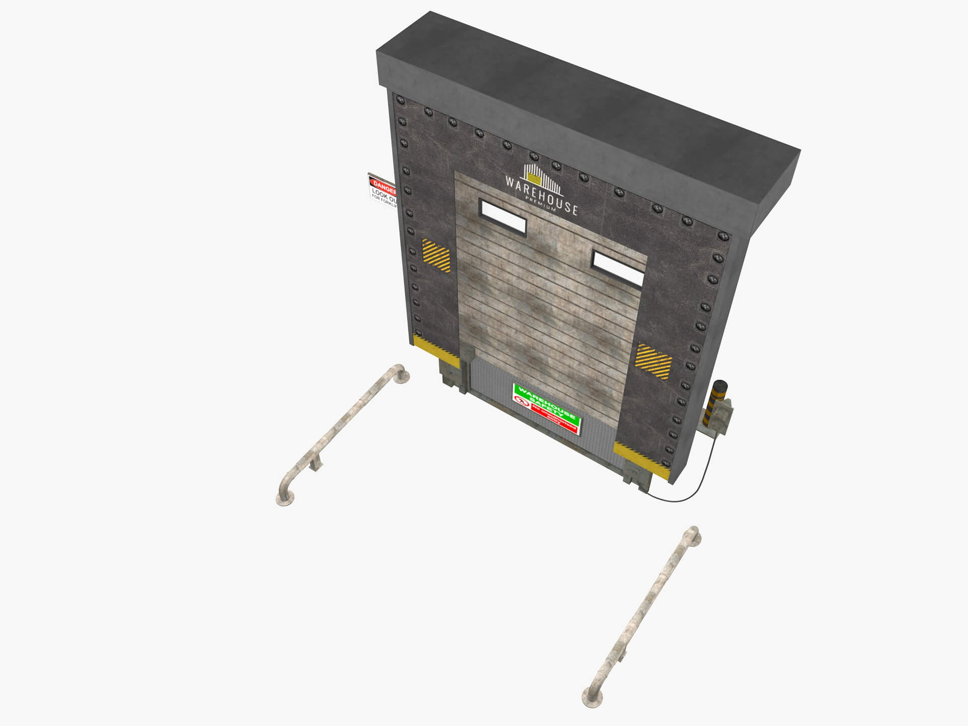 Loading Dock Door - 3D Model by DnD