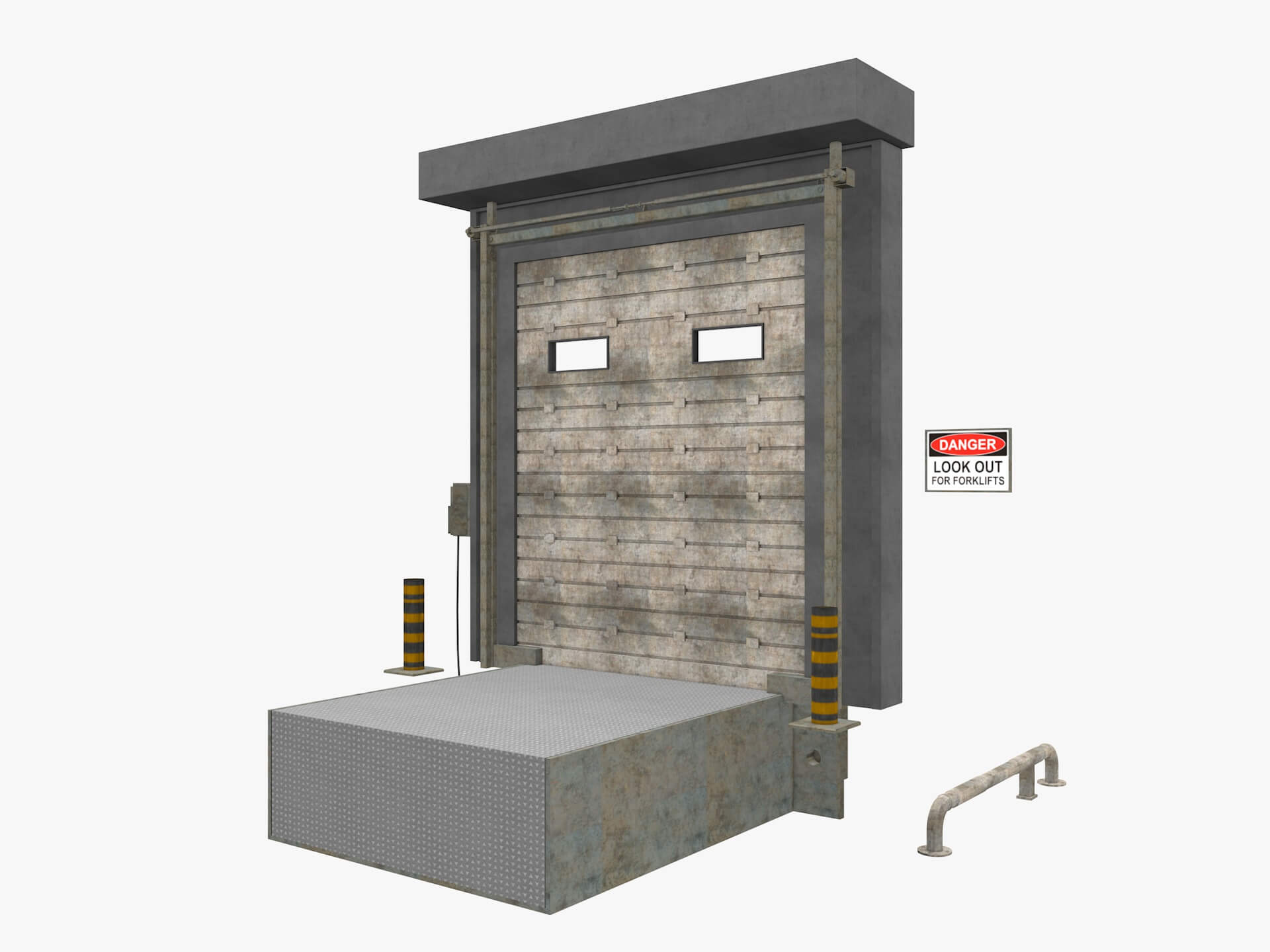 Loading Dock Door - 3D Model by DnD