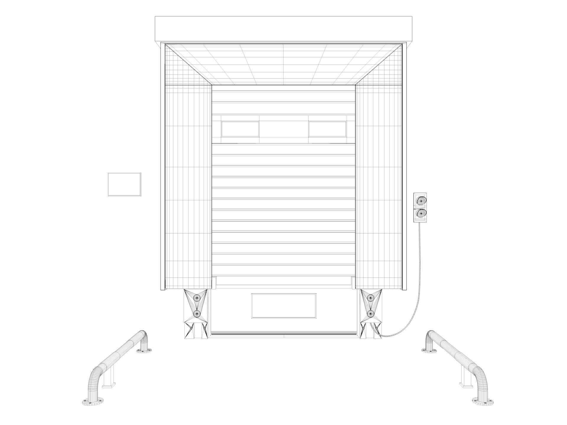 Loading Dock Door - 3D Model by DnD