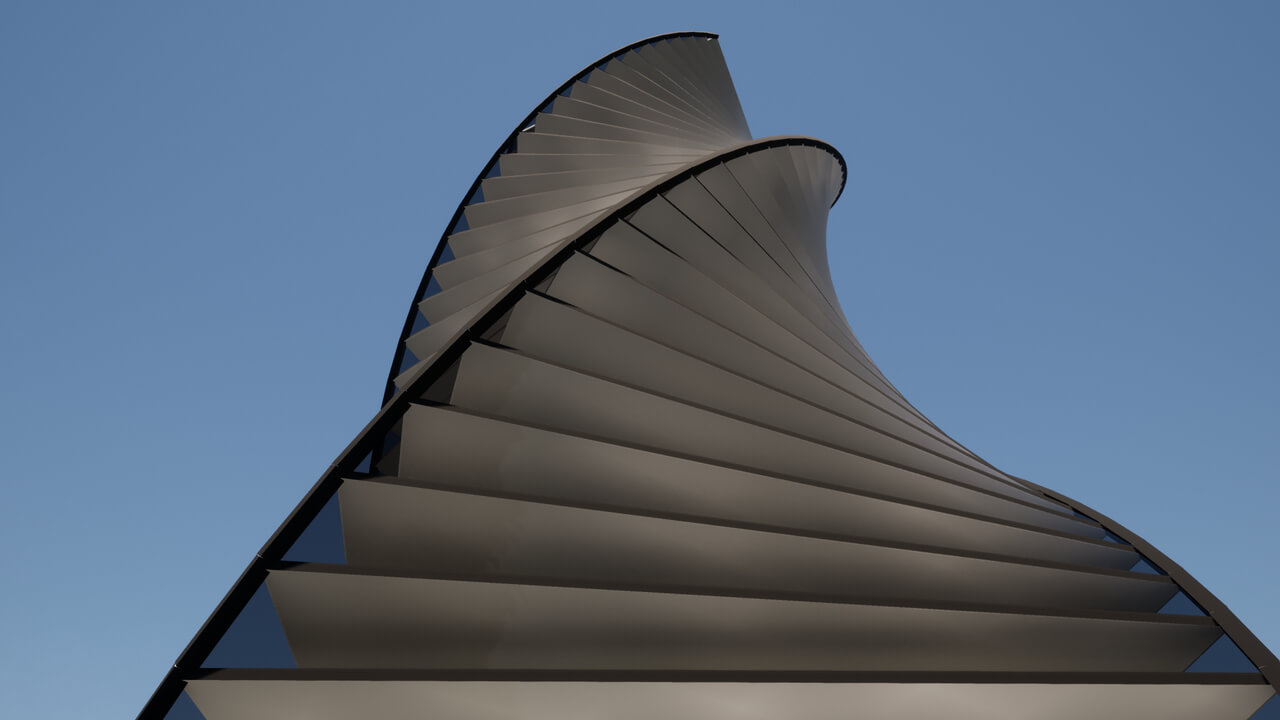 Residential and Commercial Building Stanczyk 3D Model by DniproDyP