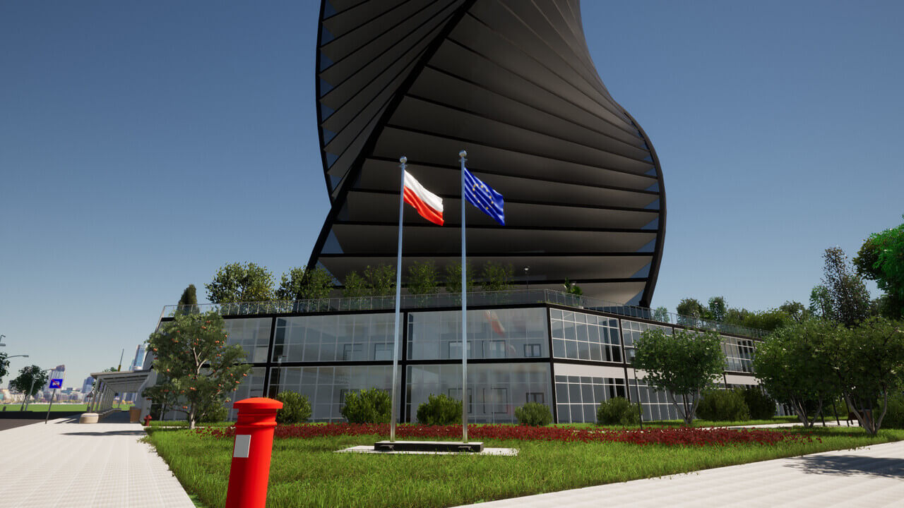 Residential and Commercial Building Stanczyk 3D Model by DniproDyP