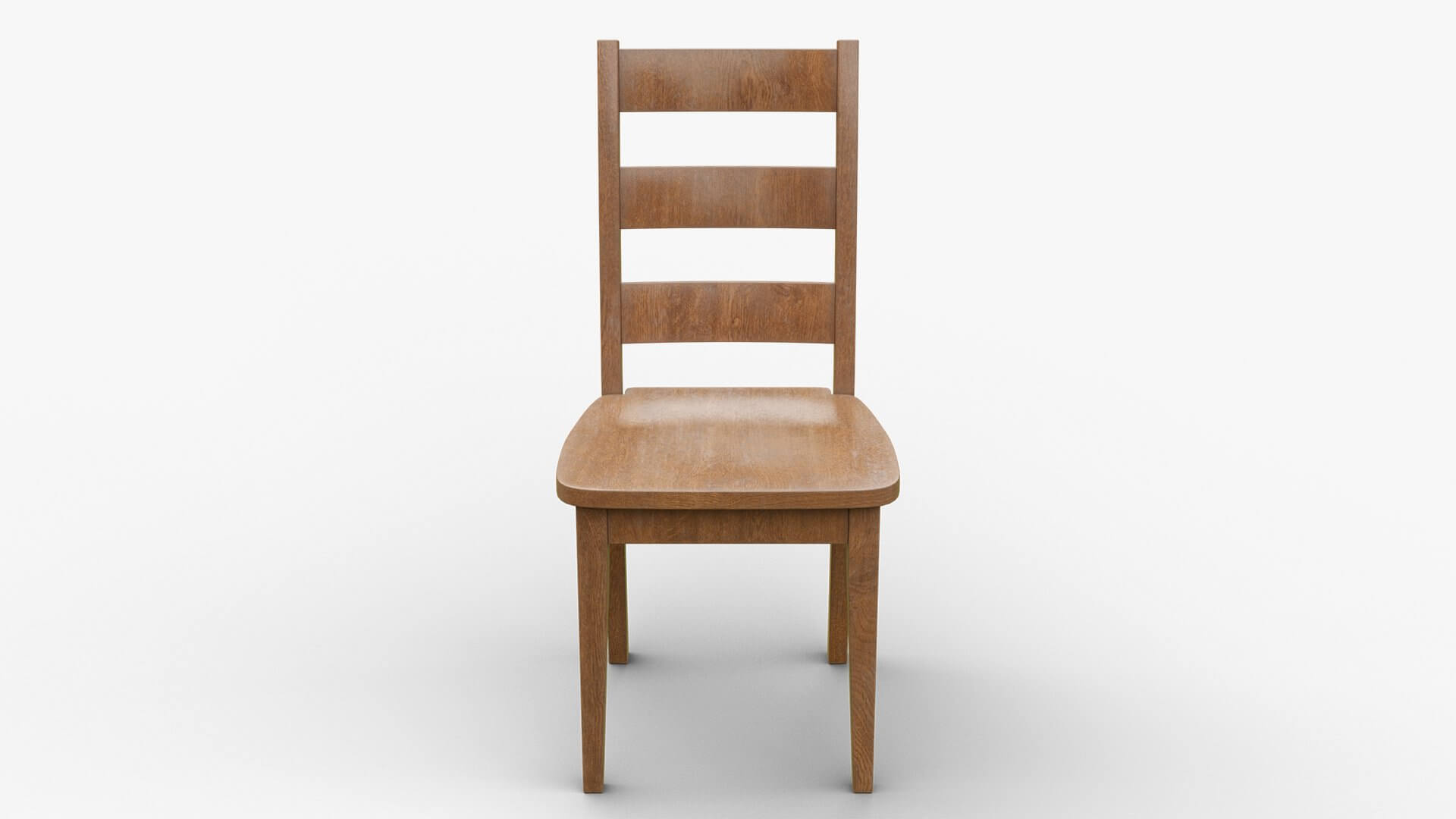 Classic Wooden Chair 1 - 3D Model by donnichols
