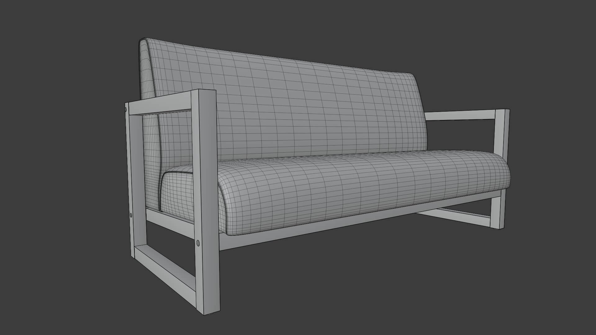 Couch - Free 3D Model by donnichols