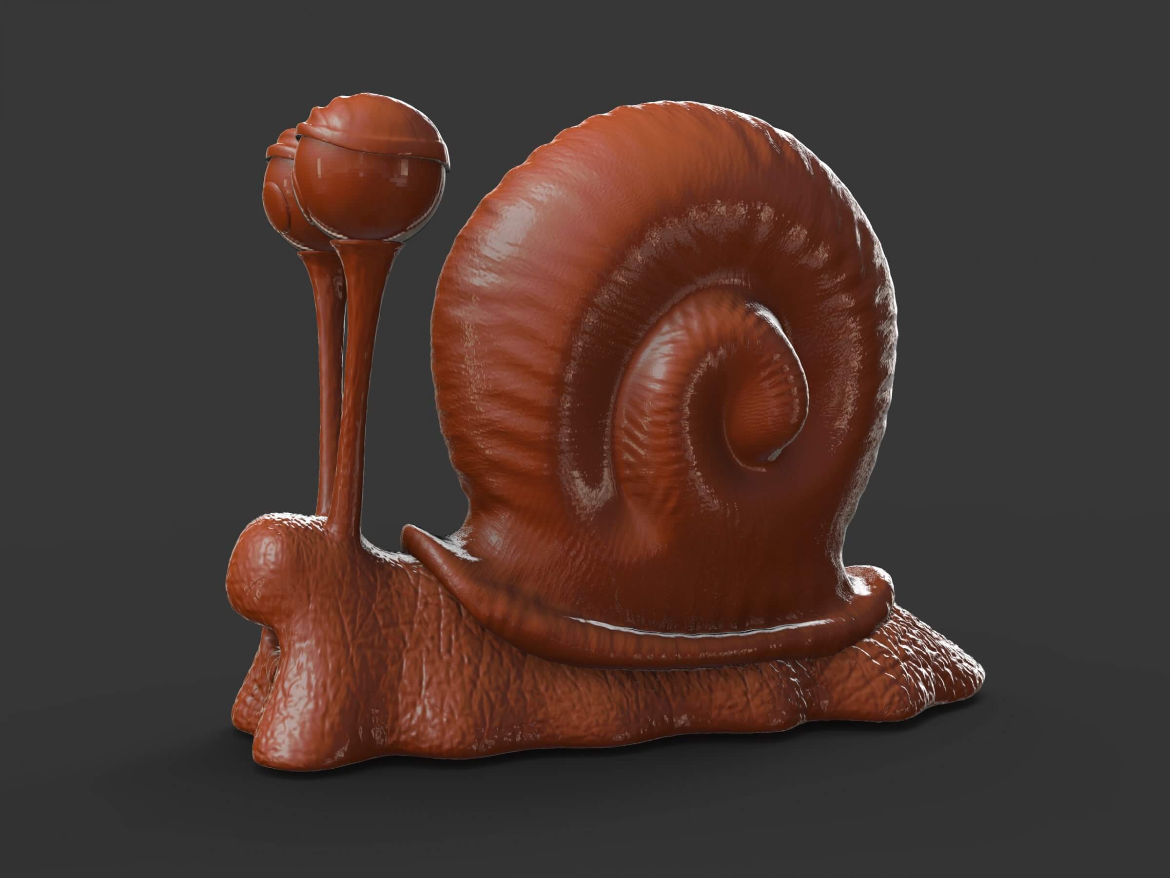 Snail Gary from SpongeBob SquarePants - 3D Model by Donshifron