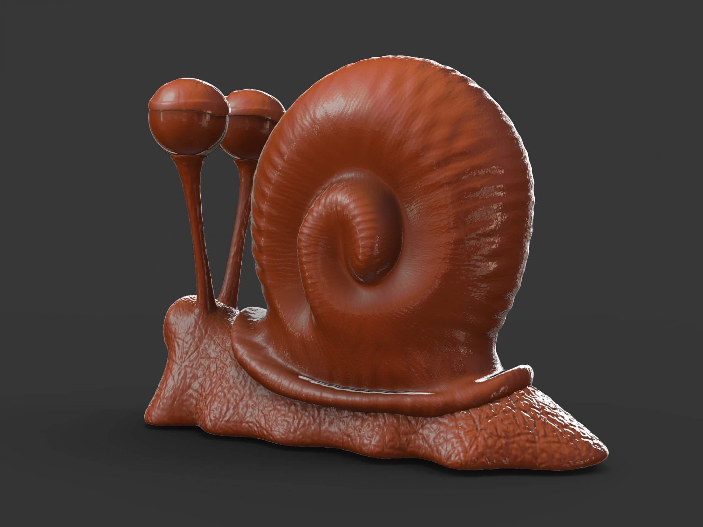 Snail Gary from SpongeBob SquarePants - 3D Model by Donshifron