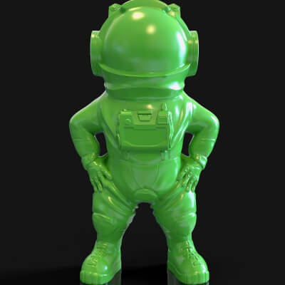 Print Ready 3D Models | Cartoon | Astronauts | RenderHub