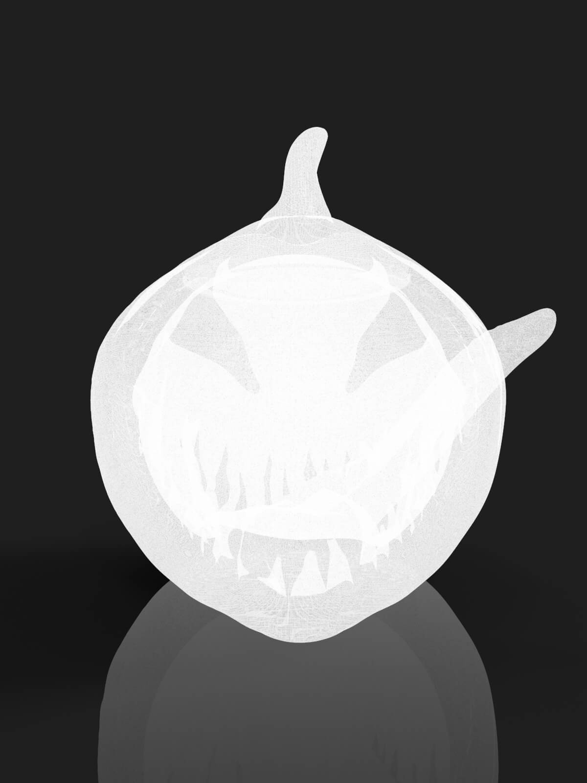 Toothy Pumpkin for Halloween - Free 3D Print Model by Donshifron