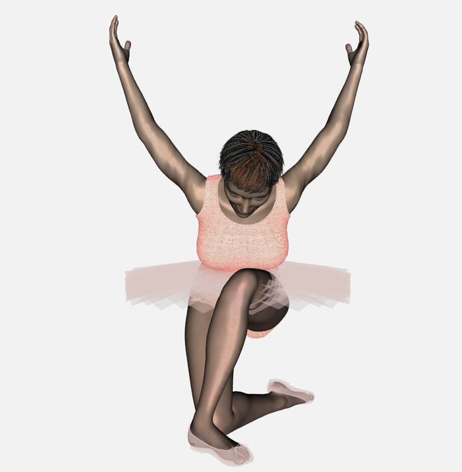 5 Bow Poses For G8f - Daz Content by DoroThee237