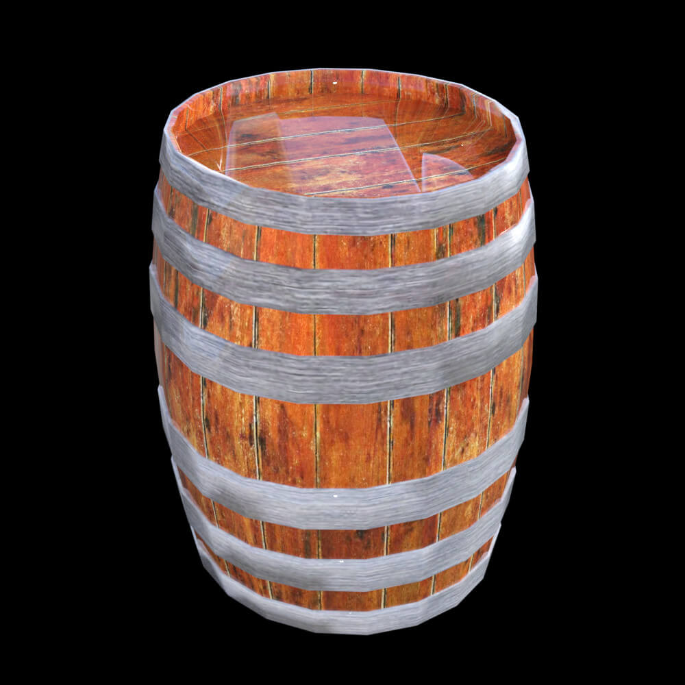 Barrel prop and poses - Daz Content by DoroThee237