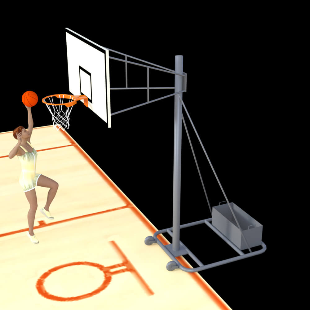 Basketball Set - Daz Content by DoroThee237