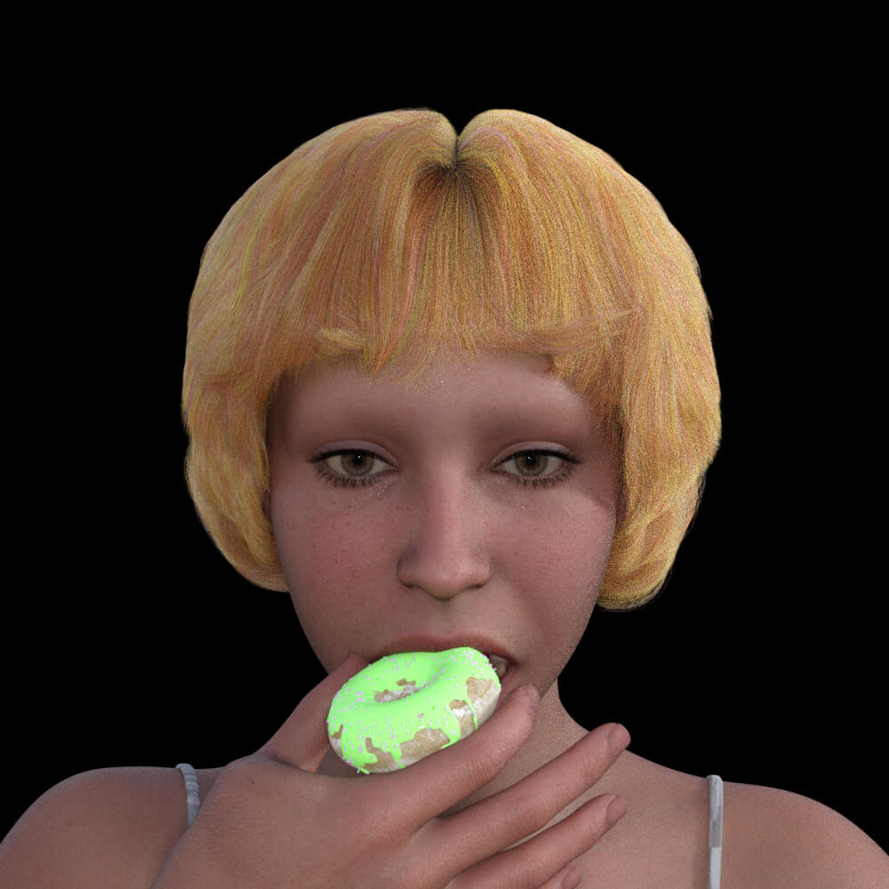 Donut for G8F and G9F - Daz Content by DoroThee237