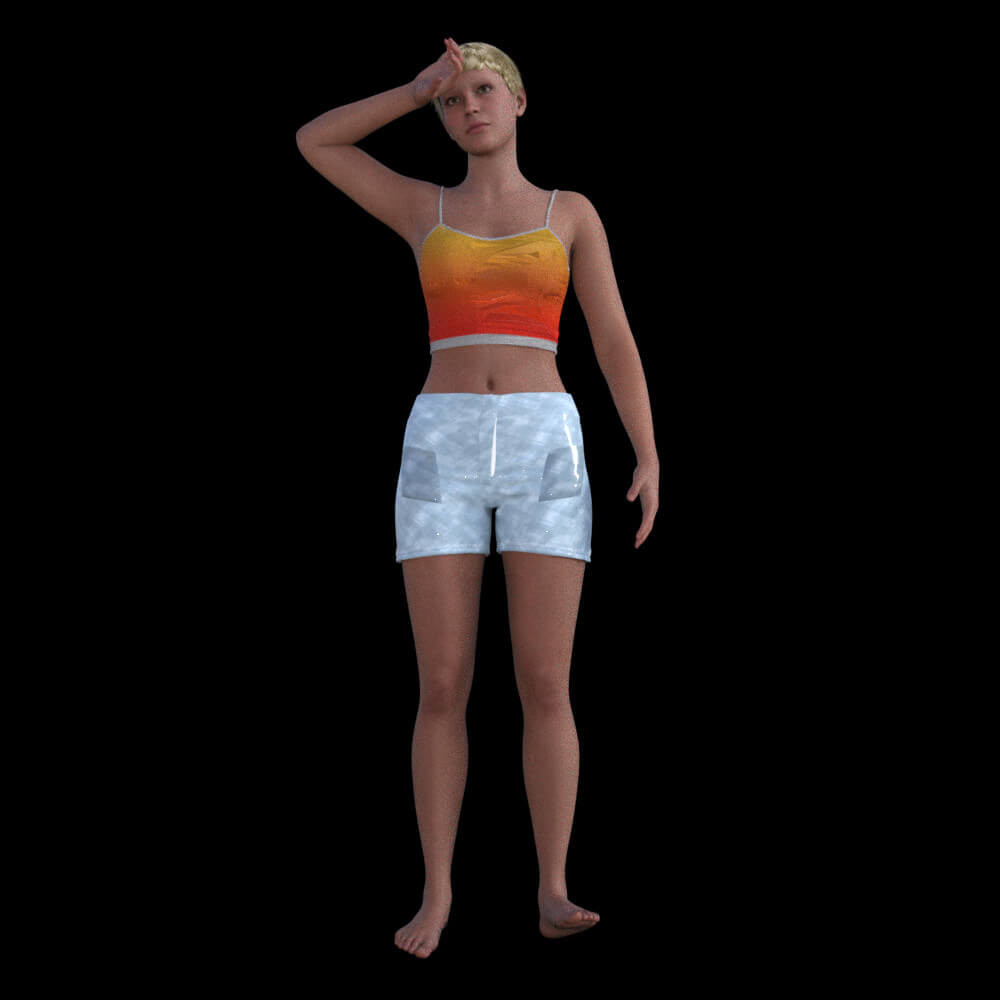 Everyday Poses for G9 Pack 04 - Daz Content by DoroThee237