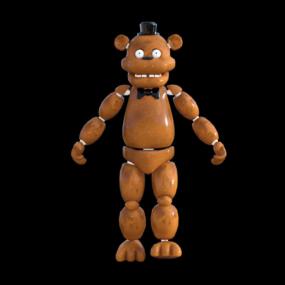 Freddy - Fnaf Daz Content by DoroThee237
