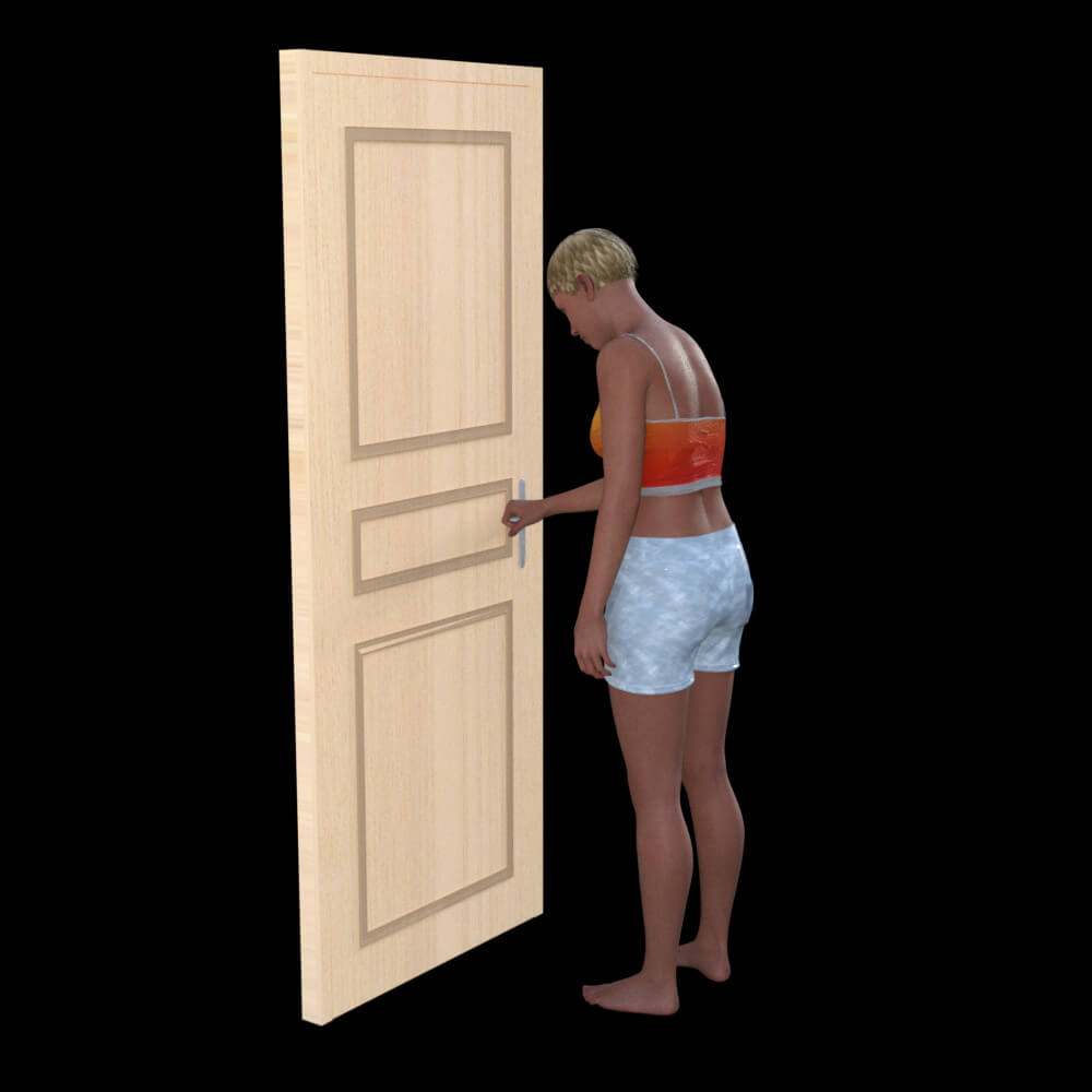 Front Door01 - Daz Content by DoroThee237