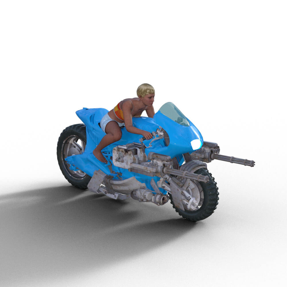 G9 Bike Poses - Daz Content by DoroThee237