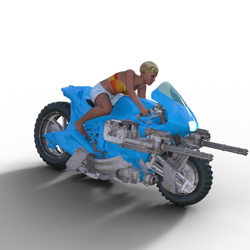 G9 Bike Poses - Daz Content by DoroThee237