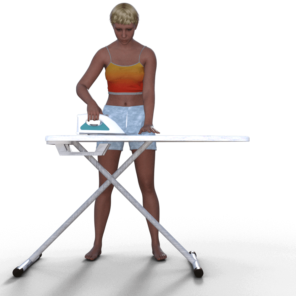 G9F irons! 3D Render, Digital Art by DoroThee237