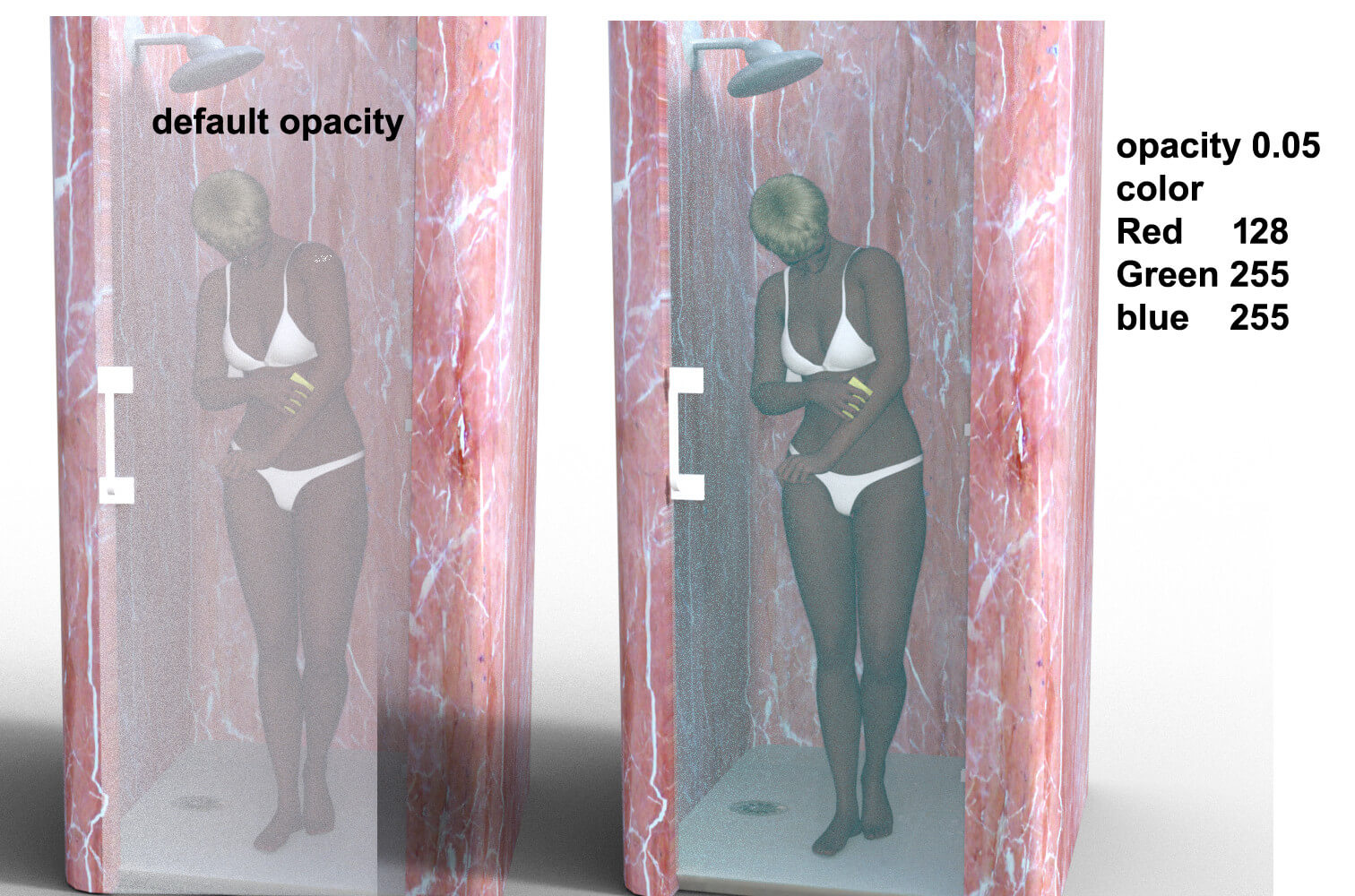 G9F takes a shower! 3D Render, Digital Art by DoroThee237