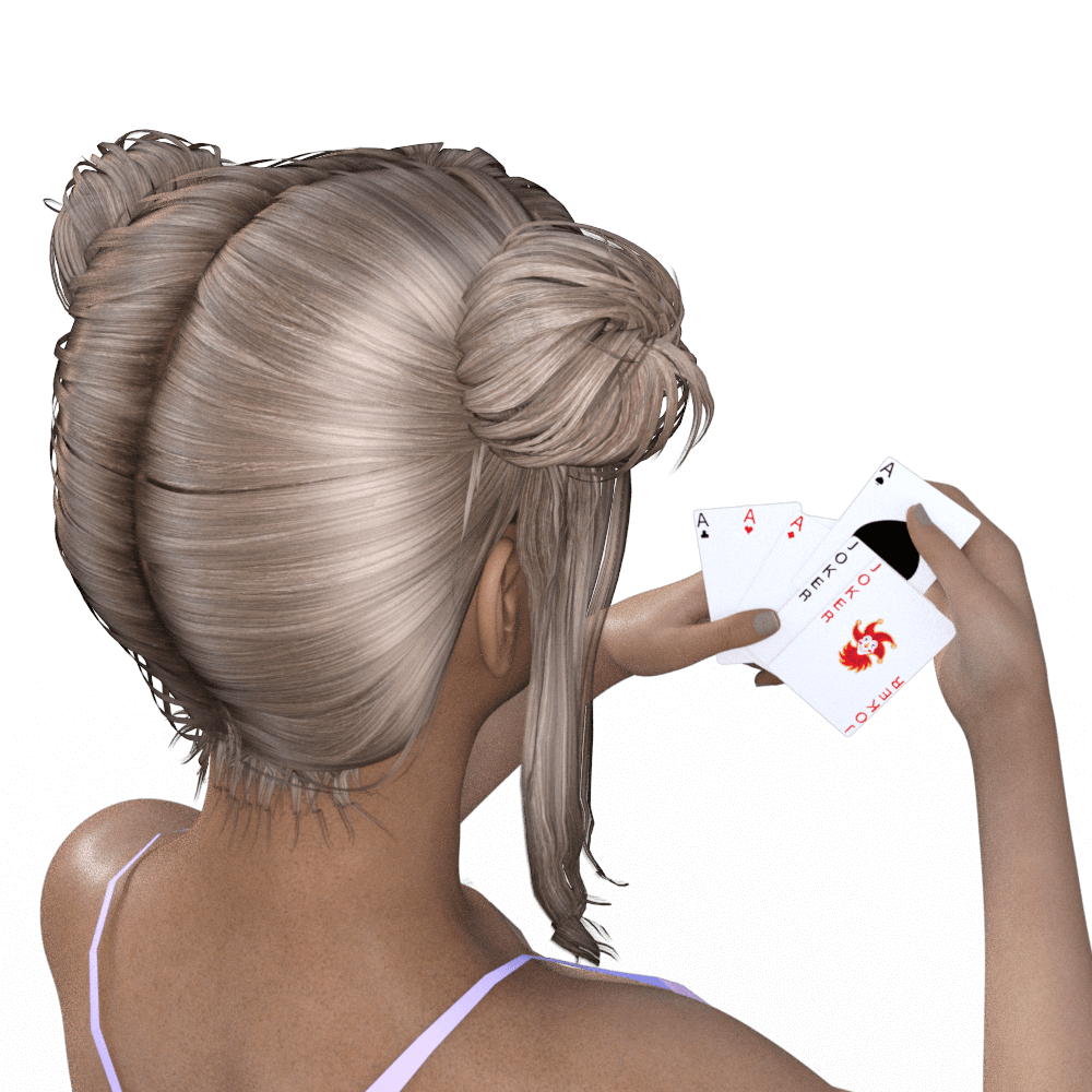 Lucky Girl 3d Render Renderhub Gallery