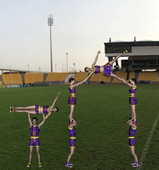 My cheerleaders outfit 3D Render | RenderHub Gallery