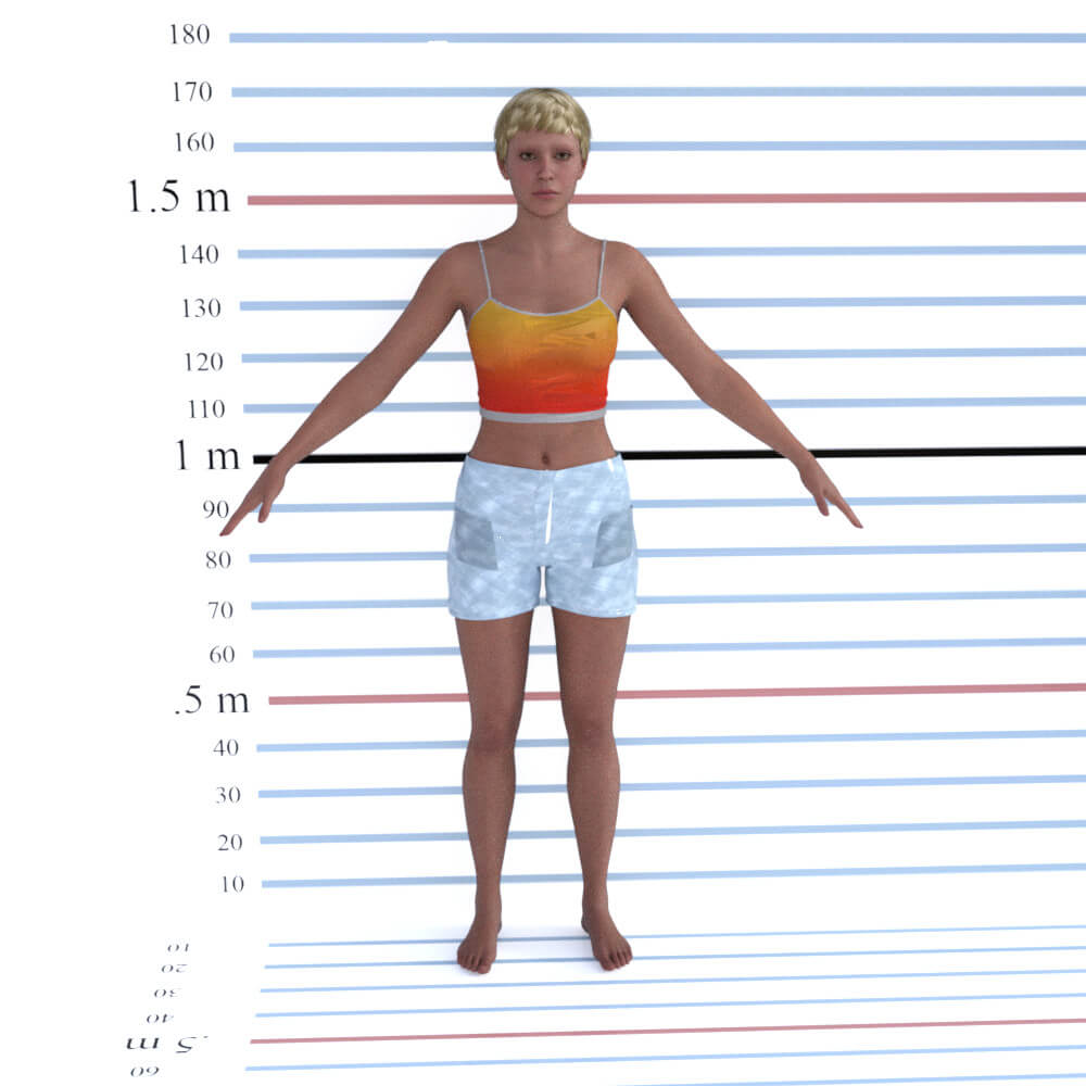 Measuring Rod - Free Daz Content by DoroThee237