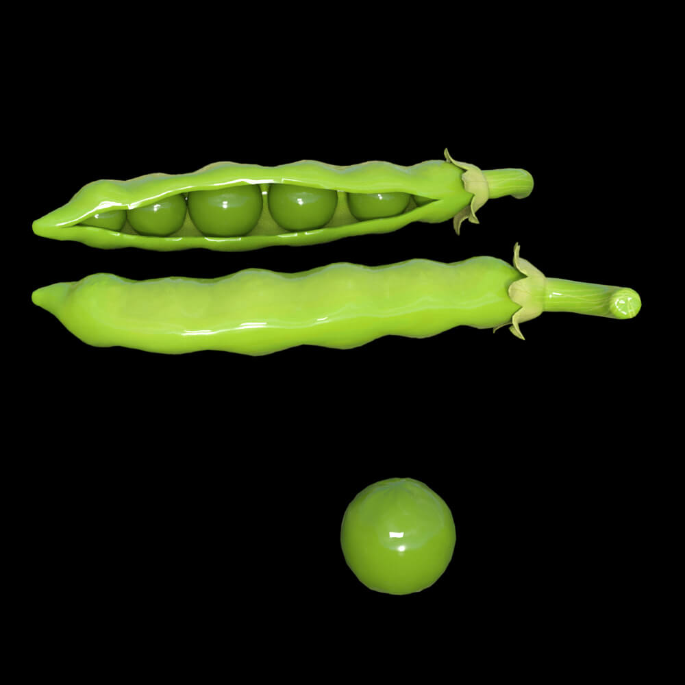 Pea and Pea Pod - Daz Content by DoroThee237