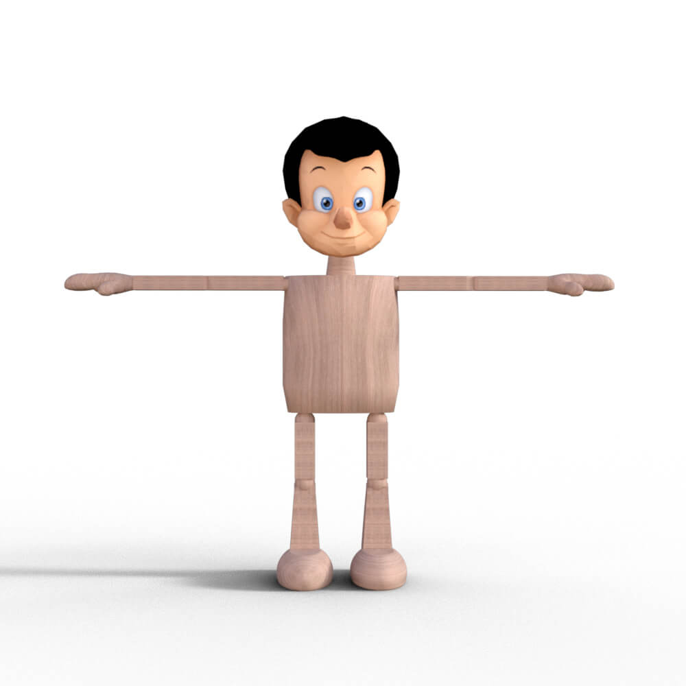 Pinocchio Character - Daz Content by DoroThee237