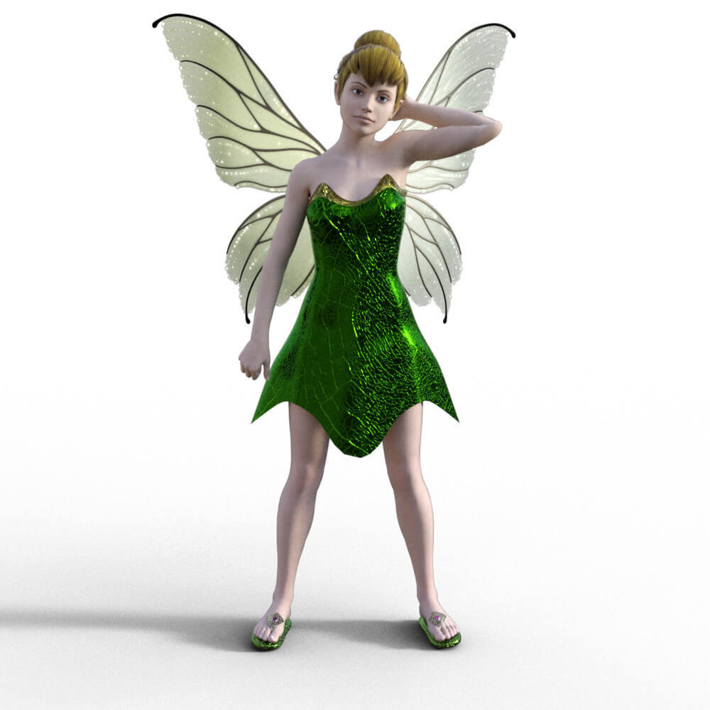 Tinkerbell Poses for G8F - Daz Content by DoroThee237