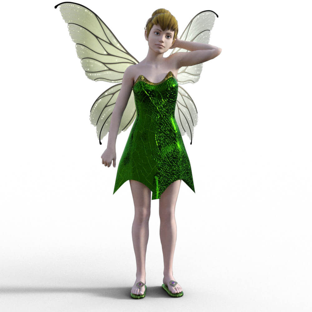 Tinkerbell Poses for G8F - Daz Content by DoroThee237
