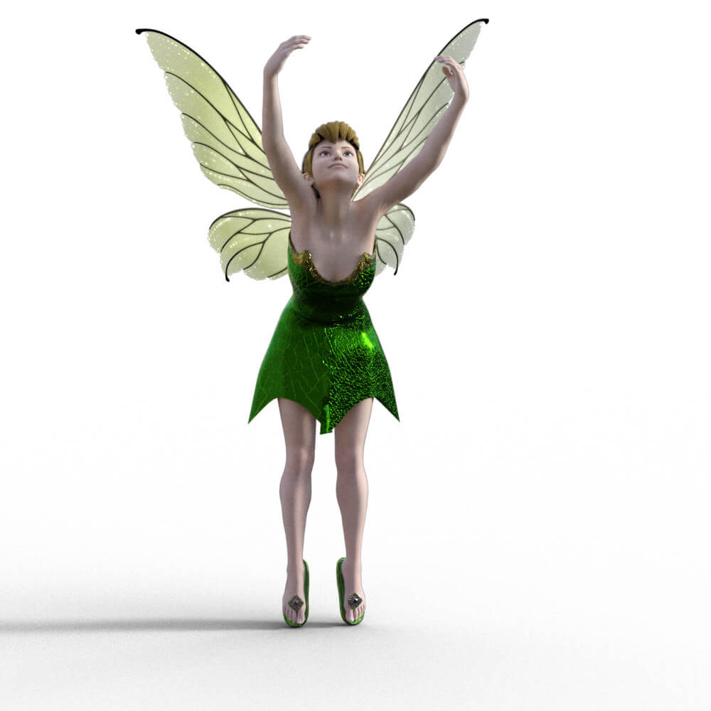 Tinkerbell Poses for G8F - Daz Content by DoroThee237