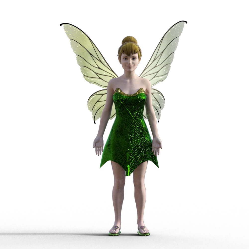 Tinkerbell Poses for G8F - Daz Content by DoroThee237