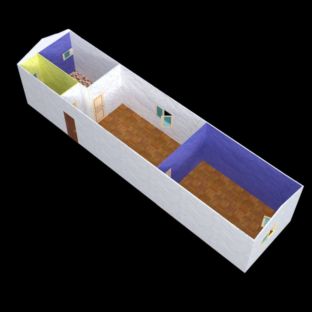 Tinyhouse With Furniture by DoroThee237