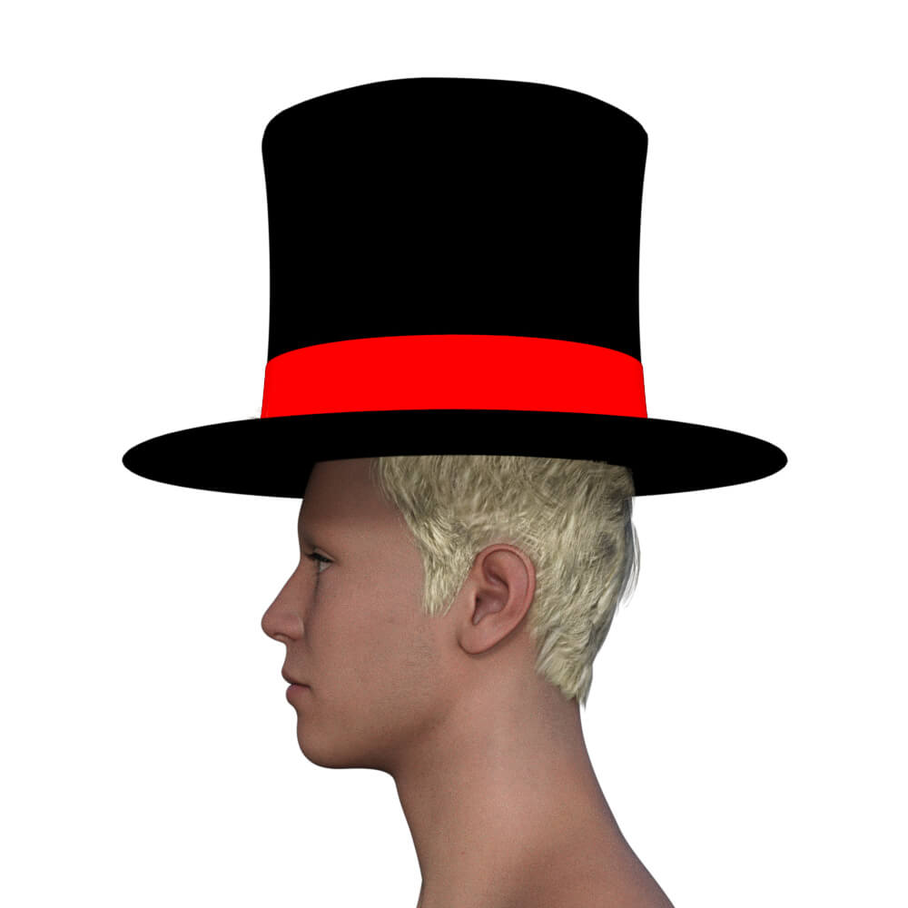 Top Hat for G9 - Daz Content by DoroThee237